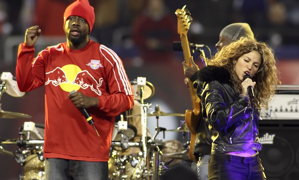 Wyclef Jean e Shakira juntos novamente
